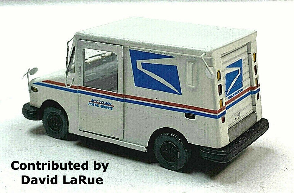 HO Grumman LLV Delivery Truck Kit
