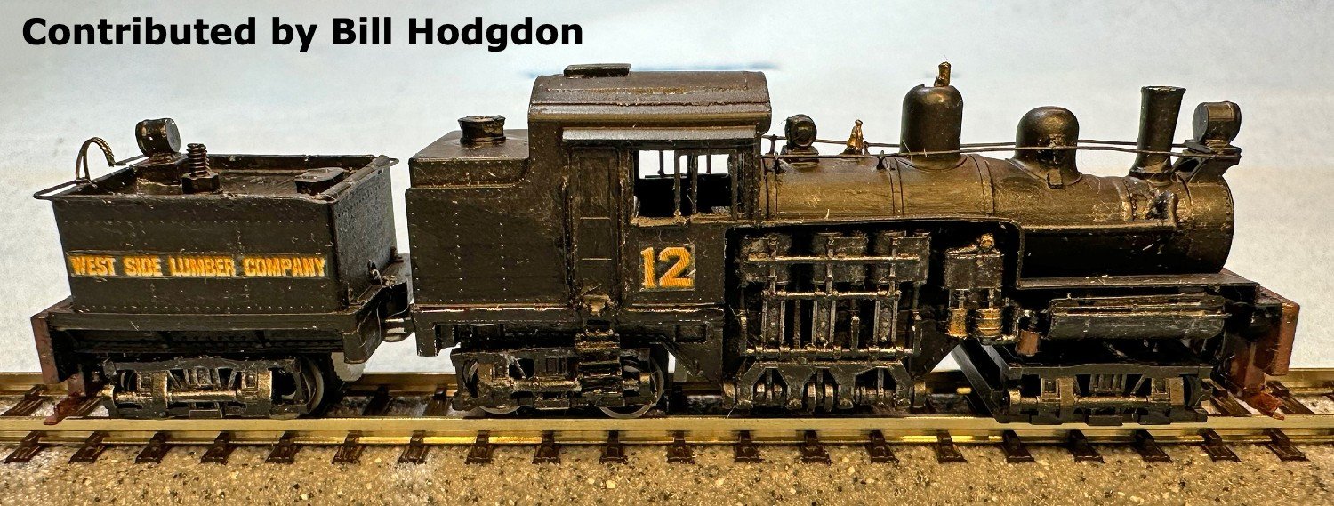 N Class C Shay Locomotive Shell Kit