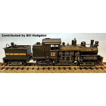 N Class C Shay Locomotive Shell Kit