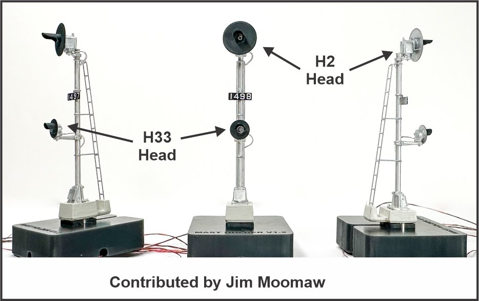 HO US&S H2 Signal Head