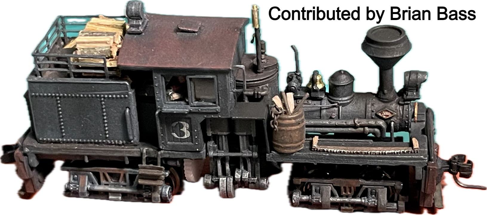 Nn3 Class A Shay Locomotive Shell Kit