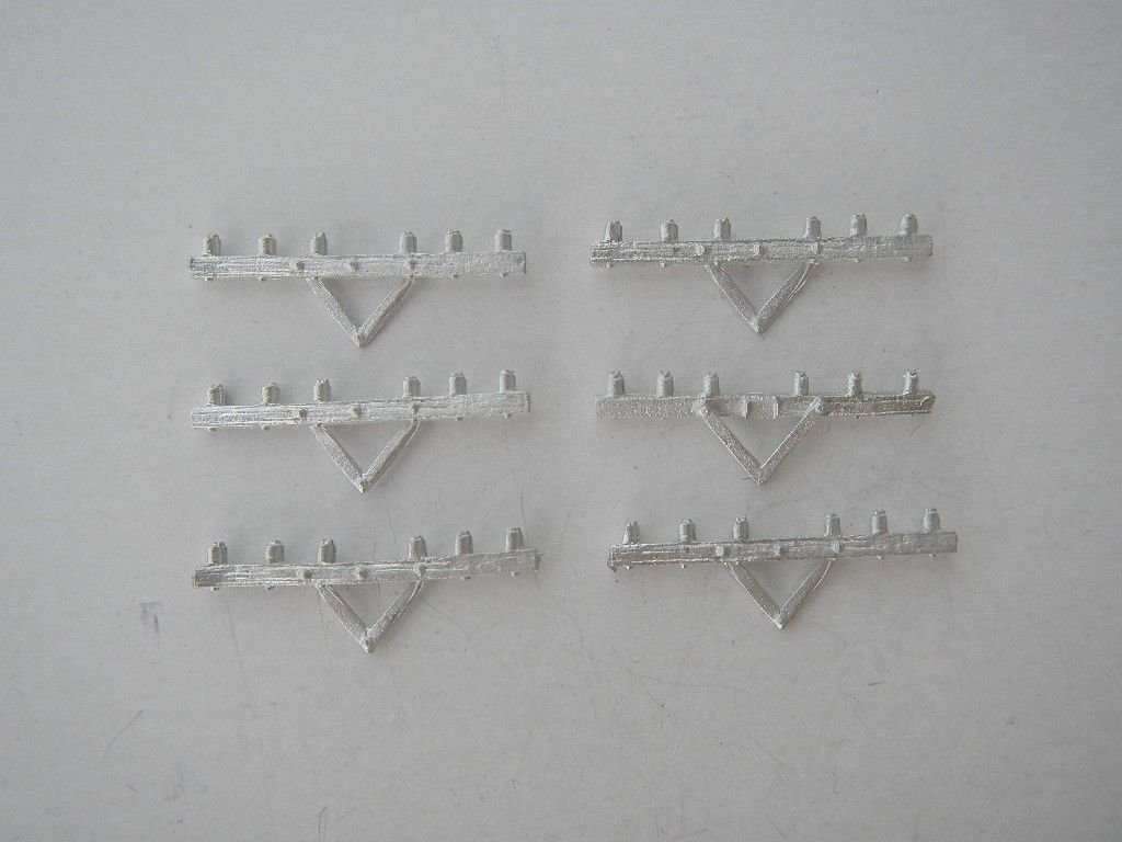 Train Layout Power Line Poles HO Scale Power Pole Cross Arms - Set Of 6 ...