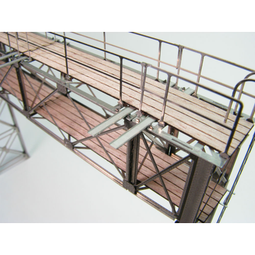 HO Steel Frame Signal Bridge
