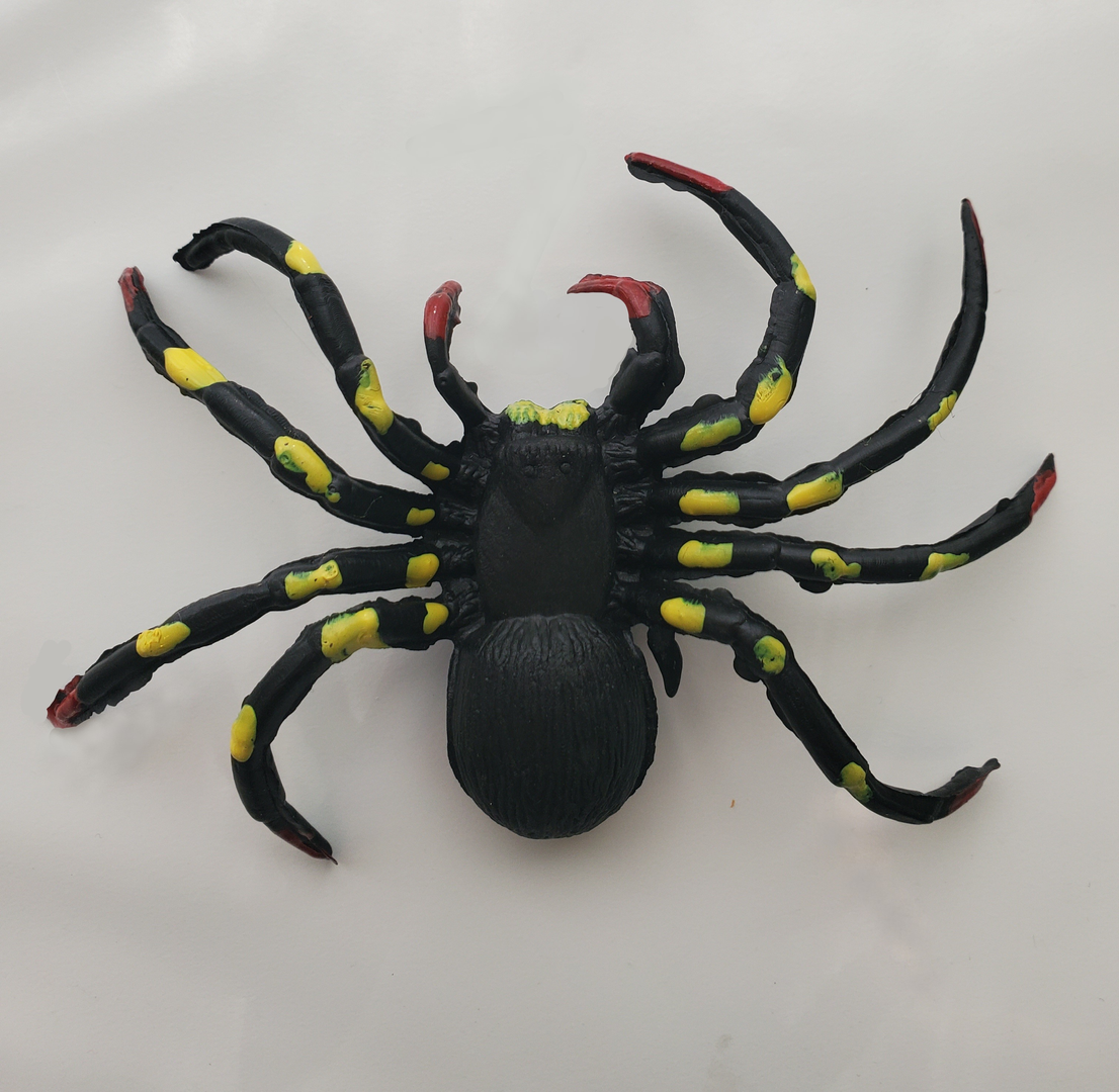 Reusable Nylon Spider Web with Spider