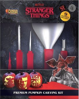 Stranger Things Pumpkin Carving Kit by Pumpkin Masters