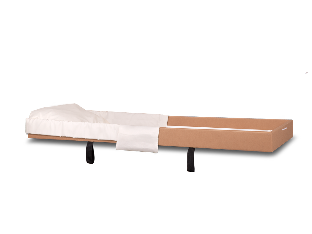 Ceremonial Rental Casket Insert - Wood-Base