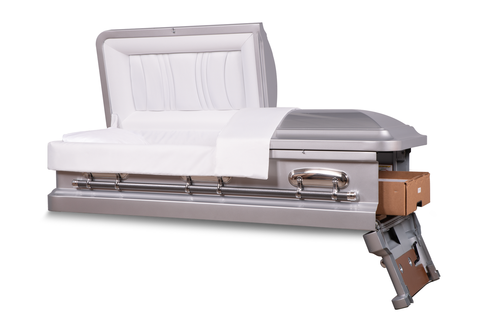 Cadence™ Round End Metal Rental Casket