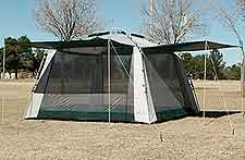 Screen Tent Quick Set with Awnings and Side Walls