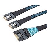 SlimSAS 8i - SlimSAS 4i x 2, SAS 4.0