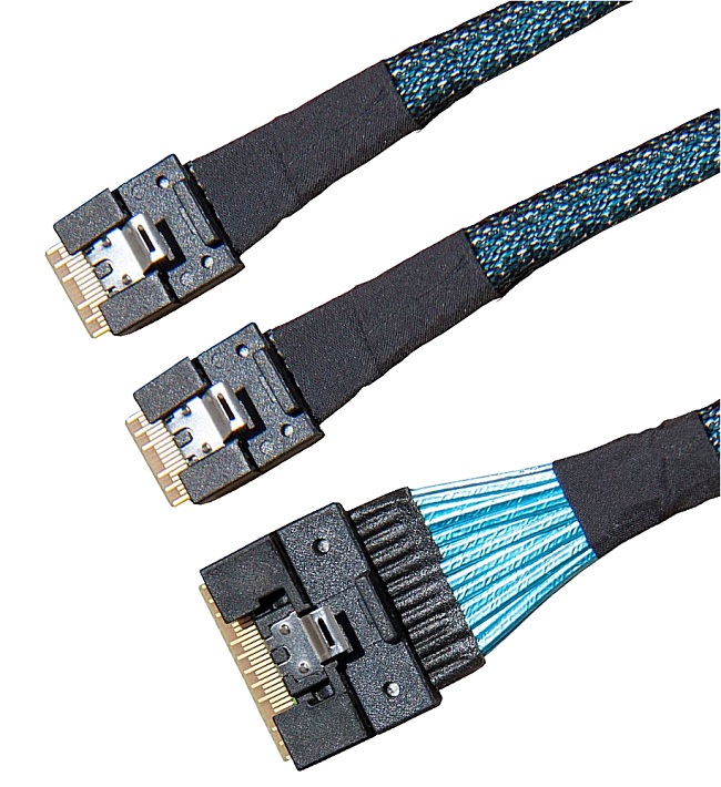 SlimSAS 8i - SlimSAS 4i x 2, SAS 4.0