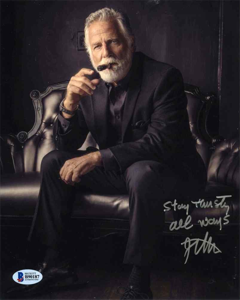 Jonathan Goldsmith "Most Interesting Man in the World" XX Signed 8x10 ...