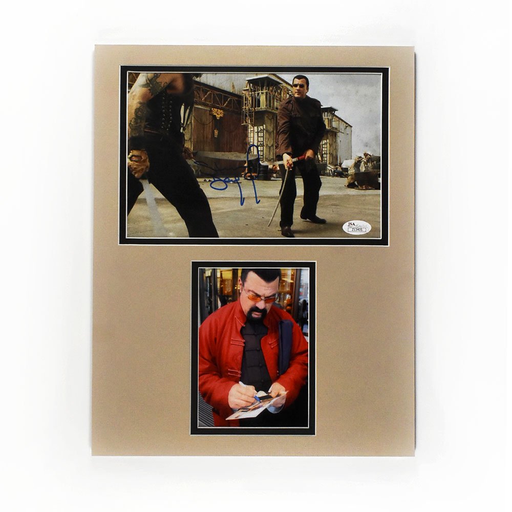 Steven Seagal 'Machete' Professionally Matted Signed Photo Certified ...