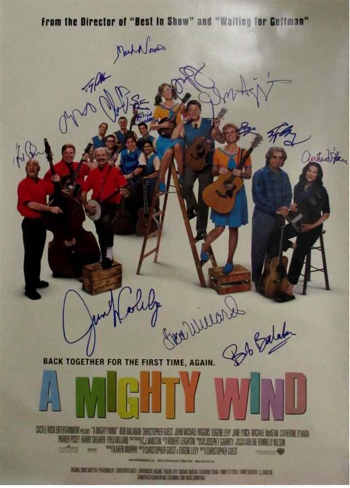 A Mighty Wind Cast Poster by 17 Certified Authentic PSA/DNA COA