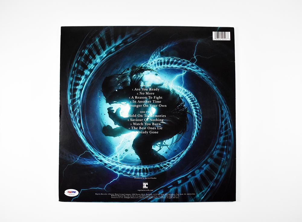 Disturbed Evolution Signed Record Album LP Certified Authentic PSA/DNA COA