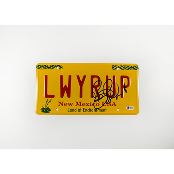 Bob Odenkirk Better Call Saul Signed License Plate Certified Authentic ...