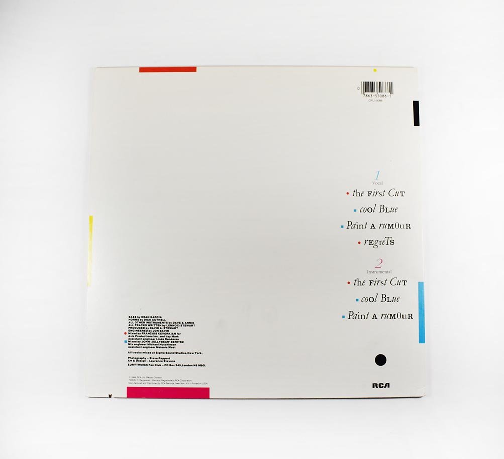 Eurythmics Touch Dance Signed Record Album LP Certified Authentic JSA COA