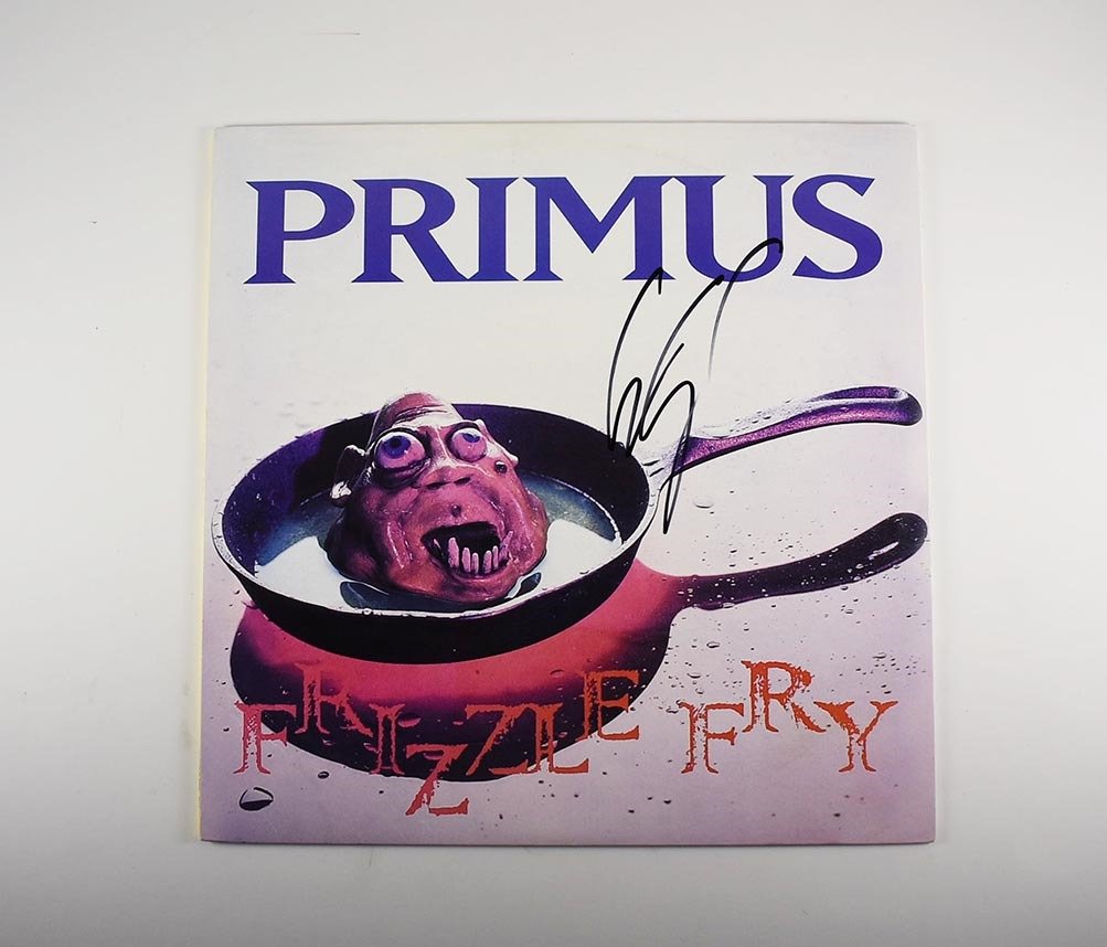 Les Claypool Primus Frizzle Fry Signed Record Album LP Certified ...
