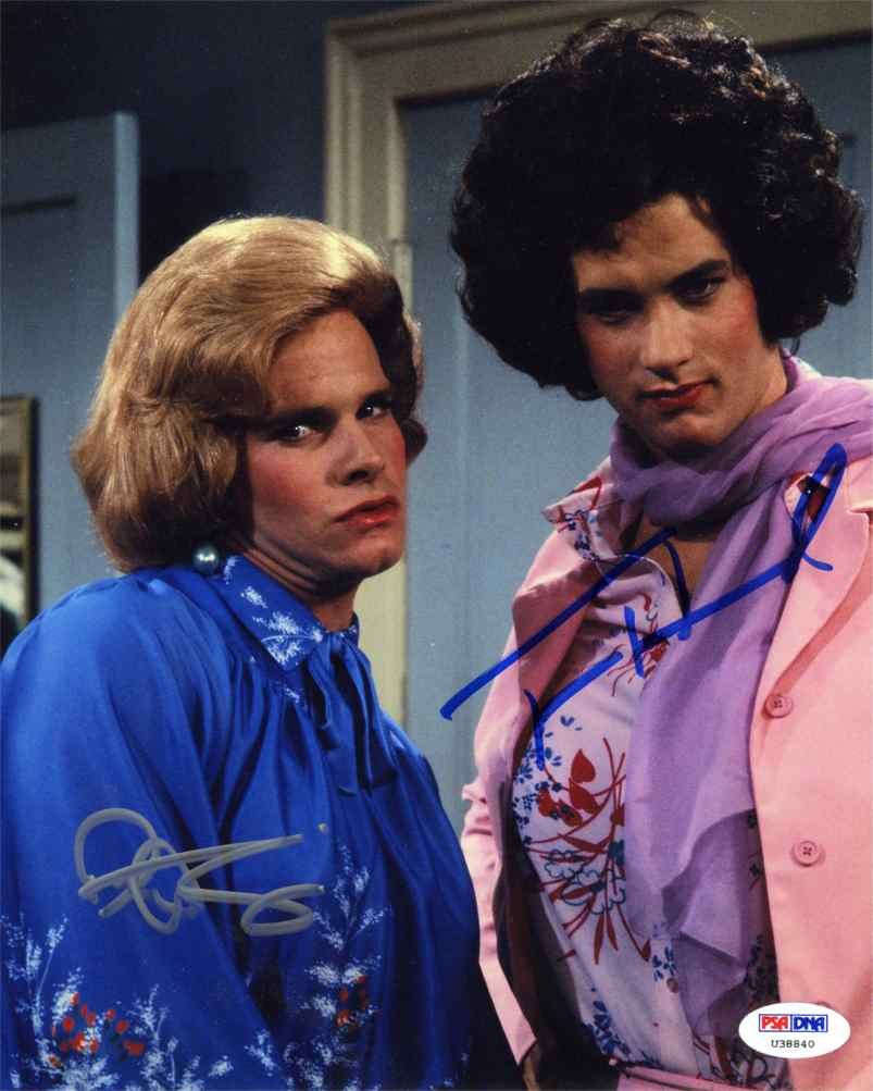 Bosom Buddies Cast Hanks + Scolari Signed 8x10 Photo Certified ...