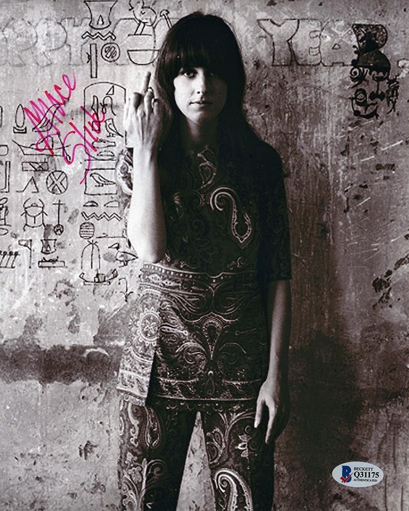 Grace Slick Starship Signed 8x10 Photo Certified Authentic BAS COA