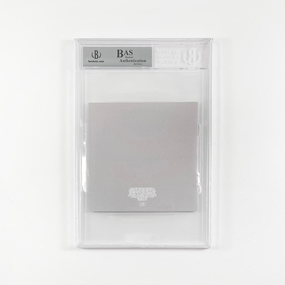 Ariana Grande Signed CD Cover Encapsulated Certified Authentic BGS BAS COA