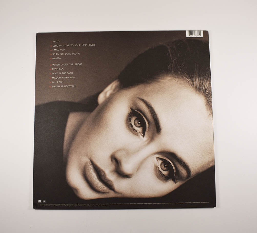 Adele Signed Record Album LP Certified Authentic PSA/DNA COA